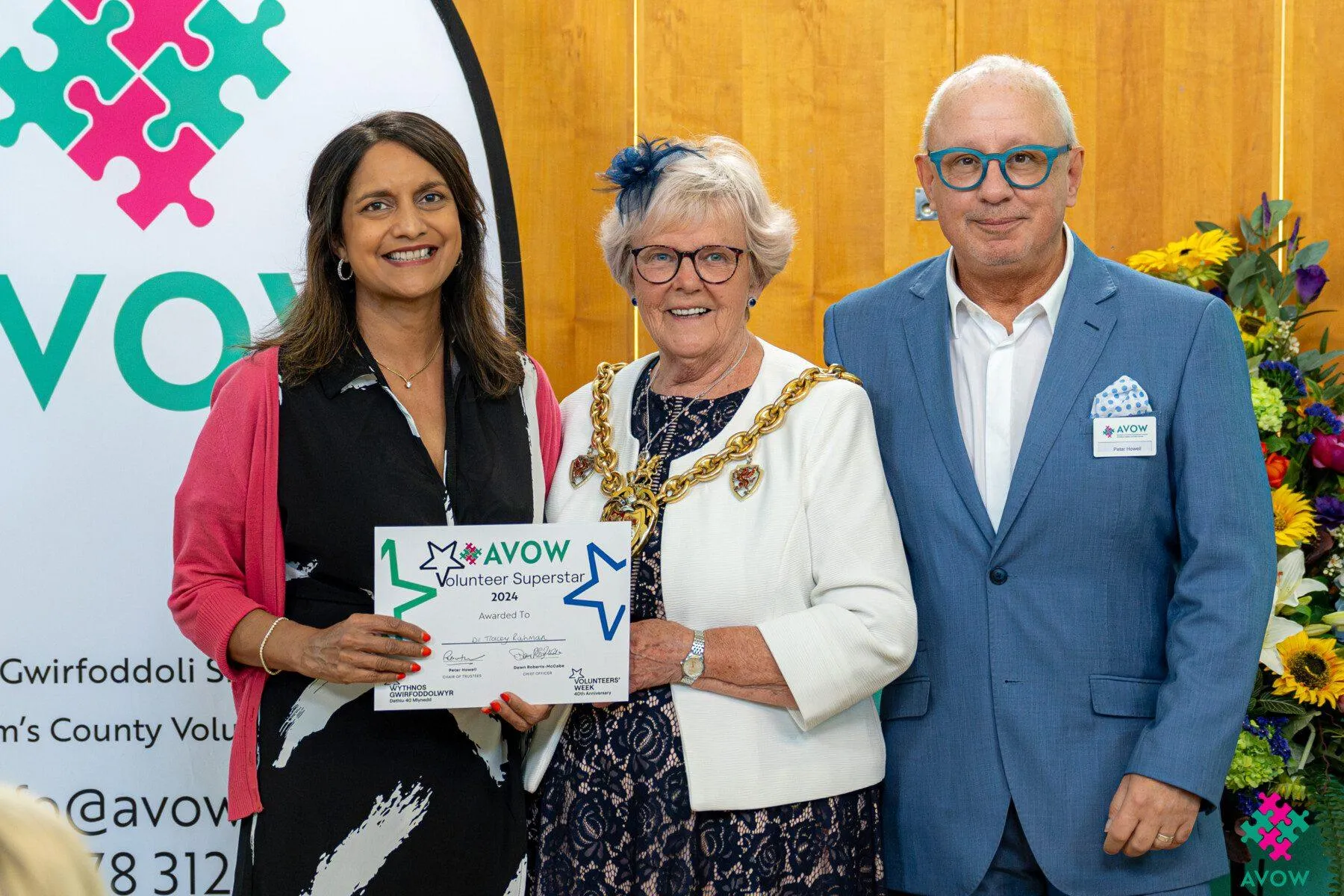 AVOW Volunteer Superstar Awards - Results - AVOW Wrexham